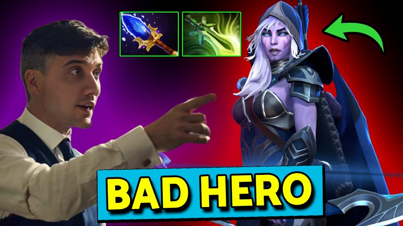 Arteezy Confirms: Drow Ranger Still a BAD PICK - YouTube