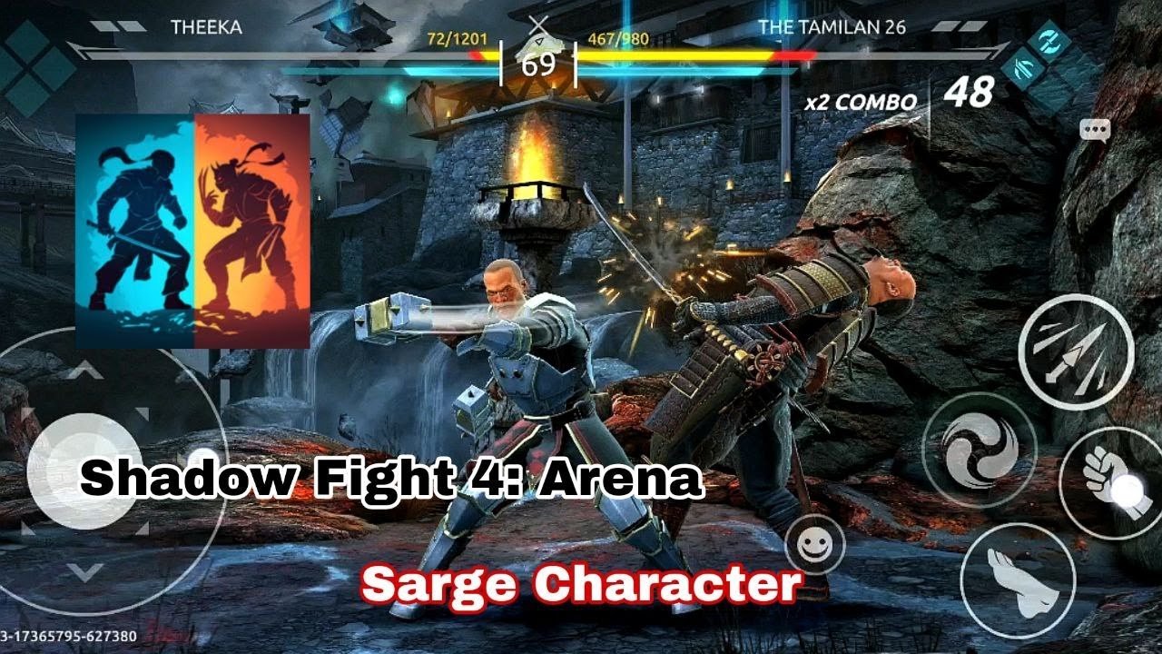 Shadow Fight 4: Arena | Gameplay walkthrough | sarge character | # ...