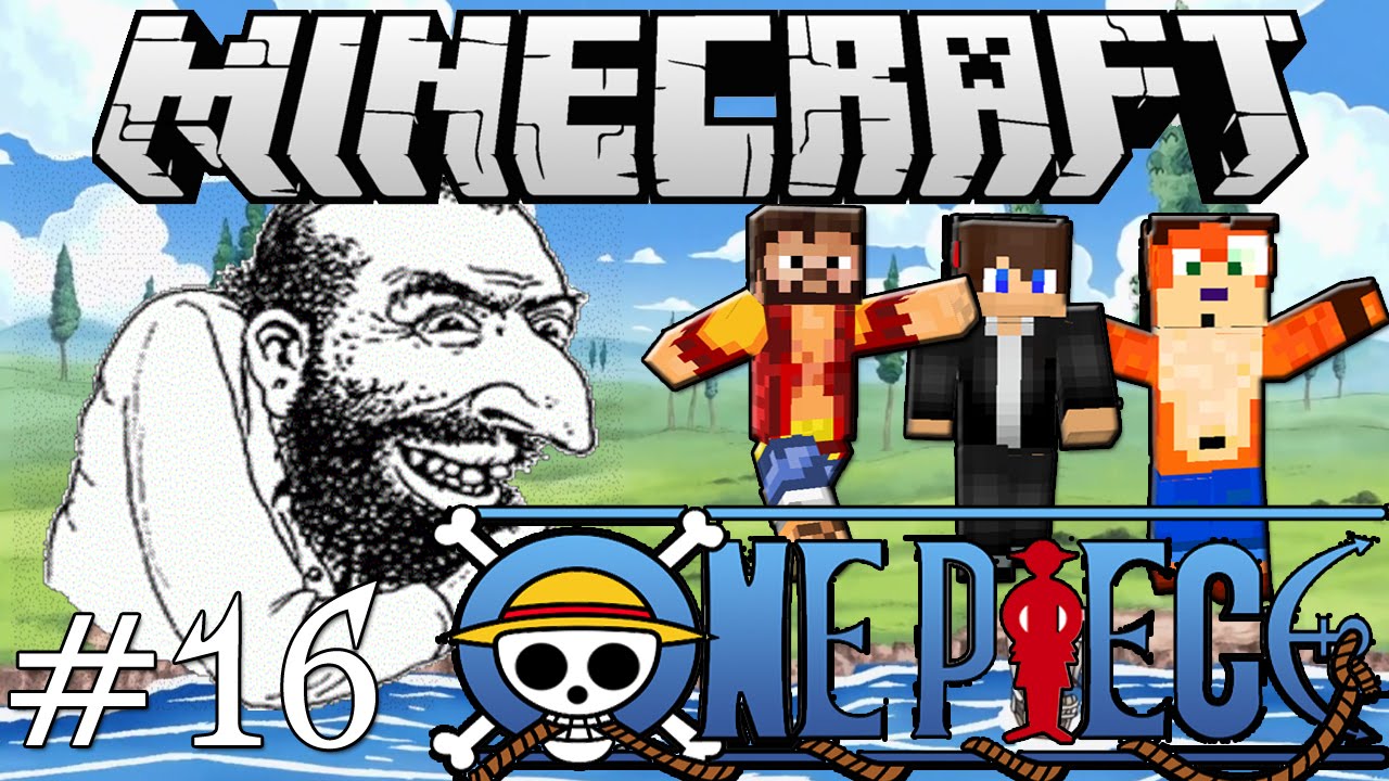 "WEJ" MINECRAFT ONE PIECE MOD CO-OP PART 16 (Mine Mine No Mi Mod) - YouTube