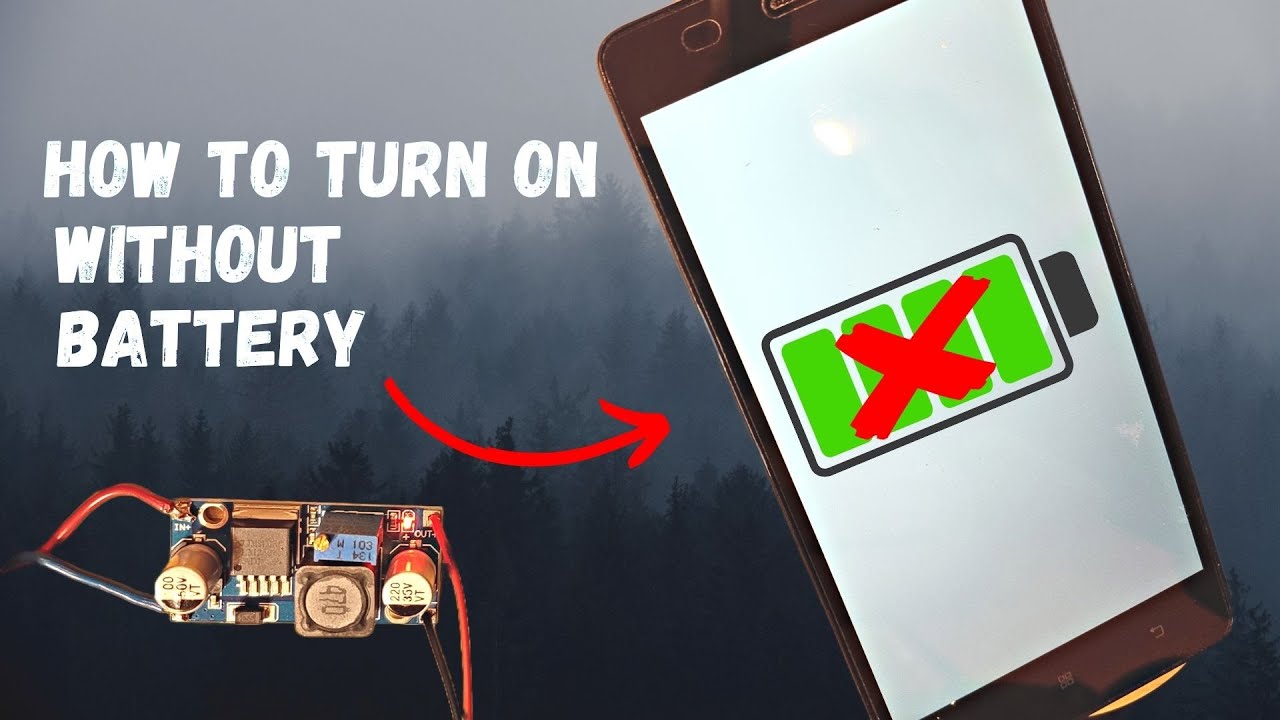 How to Turn your old Phone Without Battery | DIY - YouTube