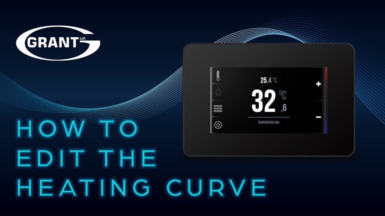 Grant Aerona Smart Controller - How to edit the heating curve - YouTube