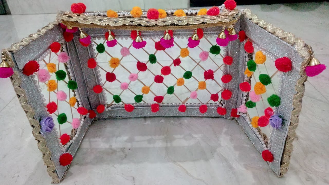 Phool Bangla For Laddu Gopal | फूल बंगला केसे बनाएं | CraftLas - YouTube