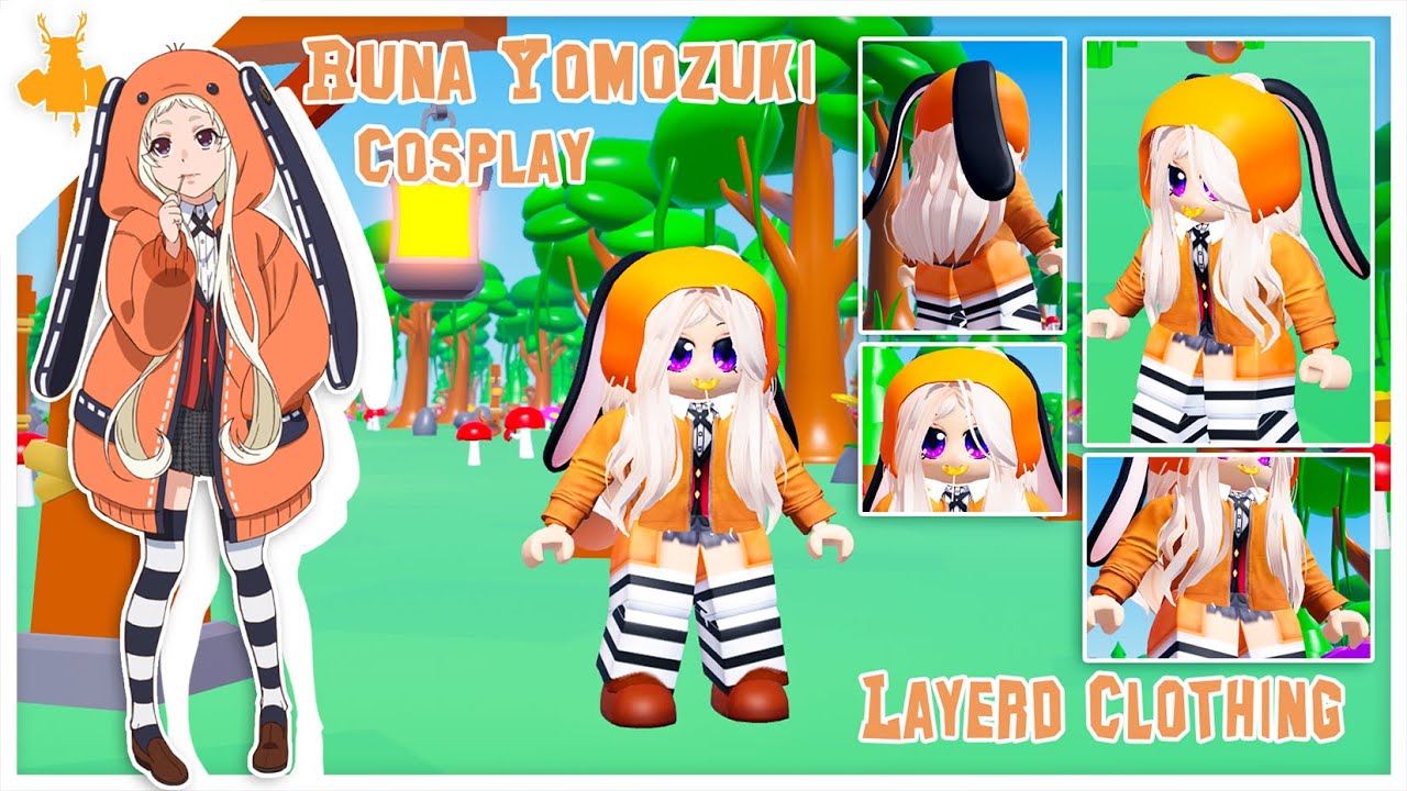 Roblox Runa Yomozuki🍭 Cosplay [Layered Clothing]: Kakegurui Cosplay ...