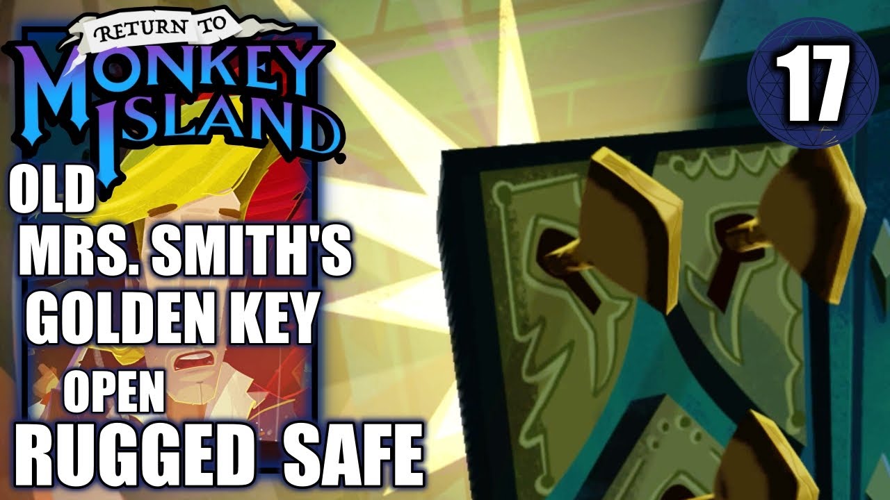 Return to Monkey Island - Acquire Old Mrs. Smith’s Golden Key & Open ...