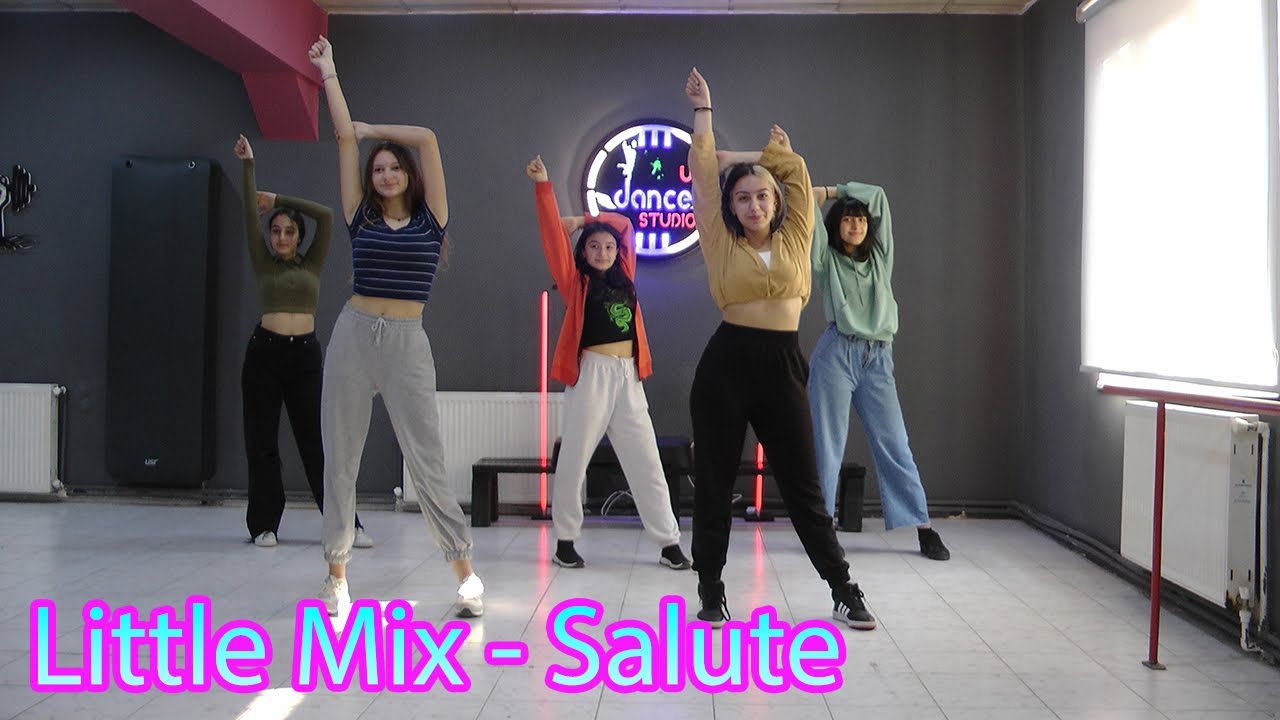 Little Mix - Salute easy hiphop / dance choreography - YouTube