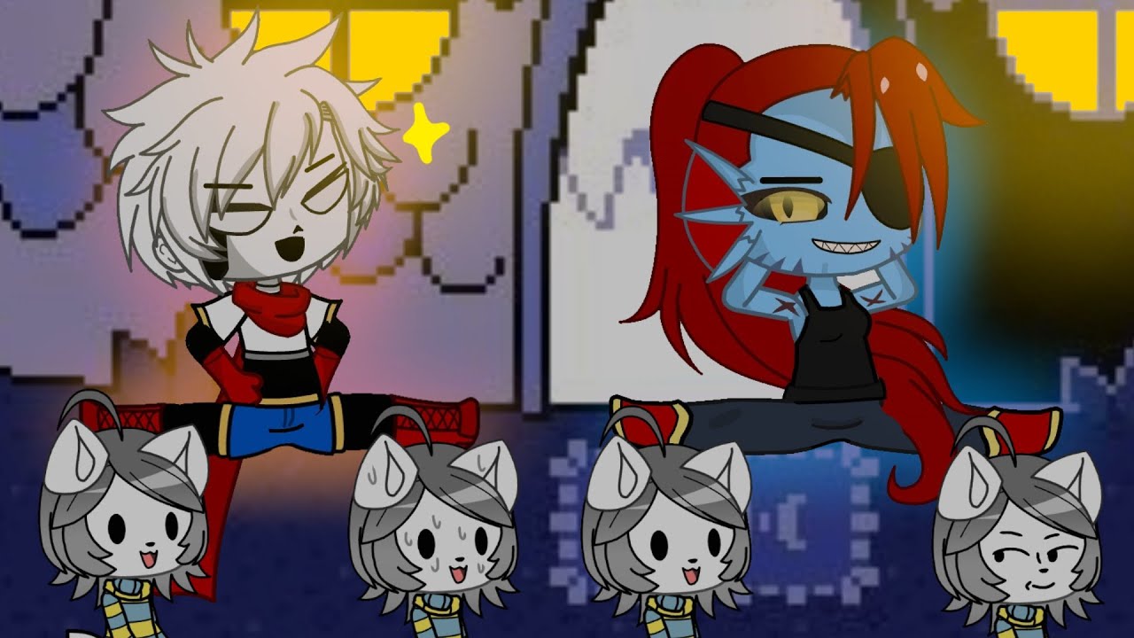 training / Meme / ft Papyrus, Sans, Undyne, Lily and Frisk // Undertale ...