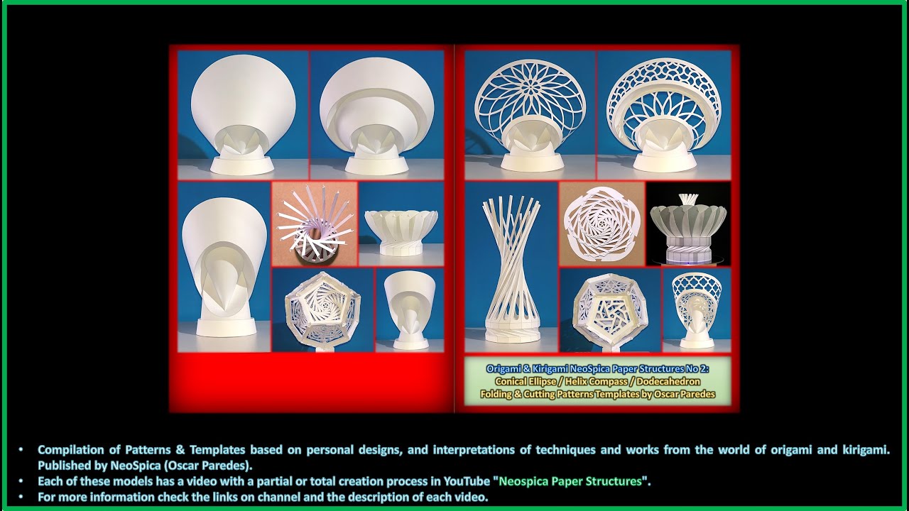 Neospica Paper Structures - Happy new year 2024 - YouTube