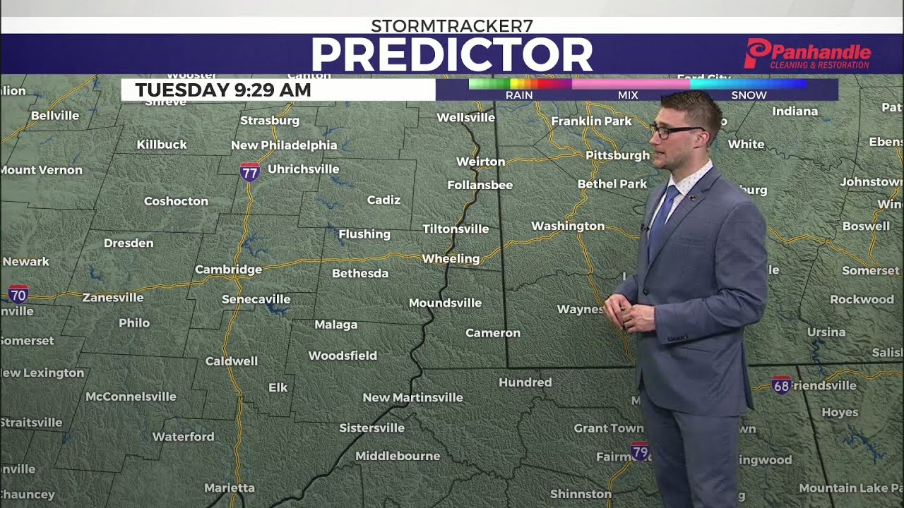 Sunshine continue through mid-week - YouTube