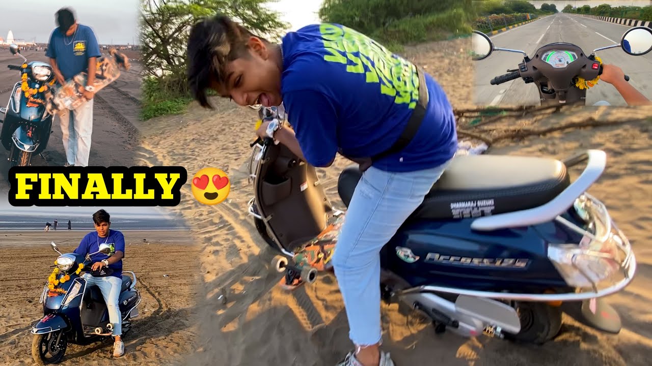 New Access 125 la liya 🤩 | Top Model | Surat Vlog | TMP Vlogs - YouTube