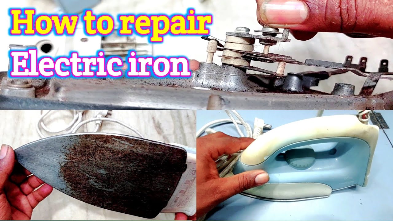 How to repair electric iron | Tech ujjwal - YouTube