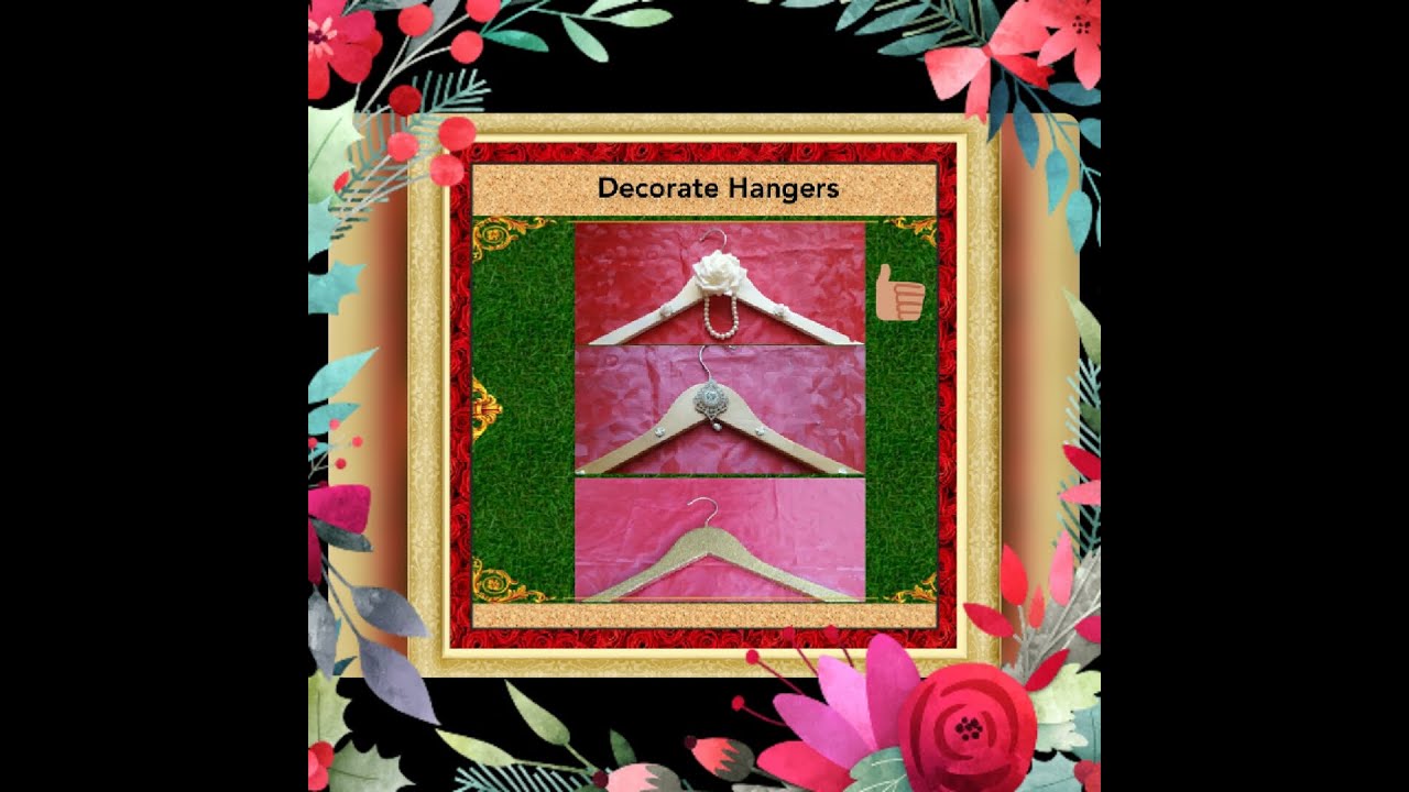 Dìy-How To Decorate Hangers | Personalised Wedding Bridal Hangers | Diy ...