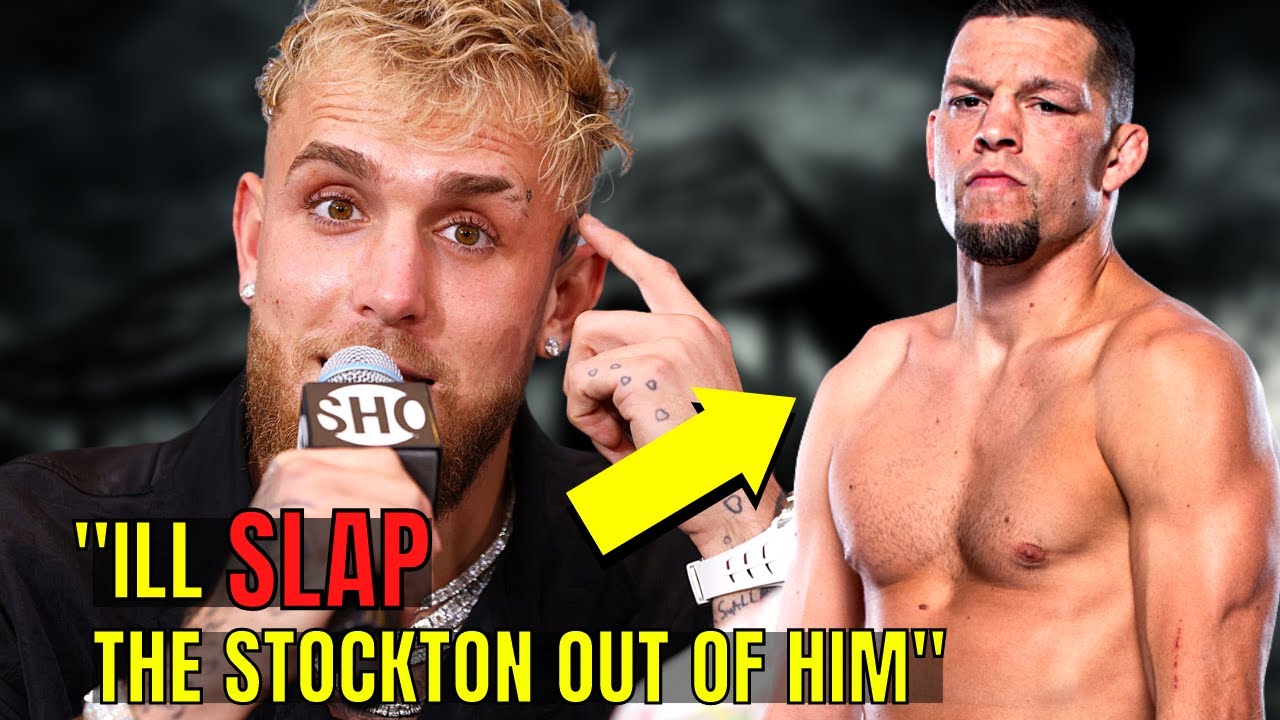 Jake Calls Out Nate Diaz "I'll Slap The Stockton Out Of Him" - YouTube