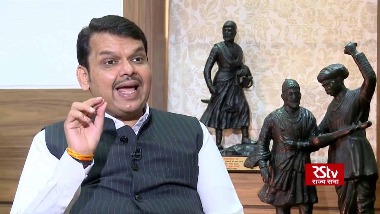 CM Shri Devendra Fadnavis on Rajya Sabha TV - YouTube