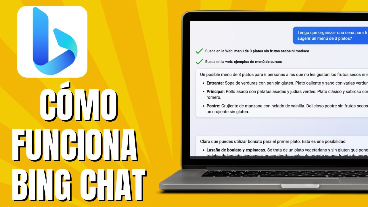 Cómo Usar BING CHAT | Utilizar Bing Chat (IA) - YouTube