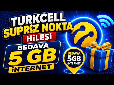Sürpriz Nokta Hilesi Bedava İnternet Turkcell Ücretsiz İnternet Kazan