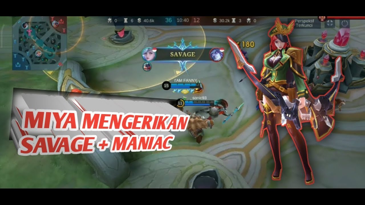 miya captain mengerikan savage + maniac - YouTube