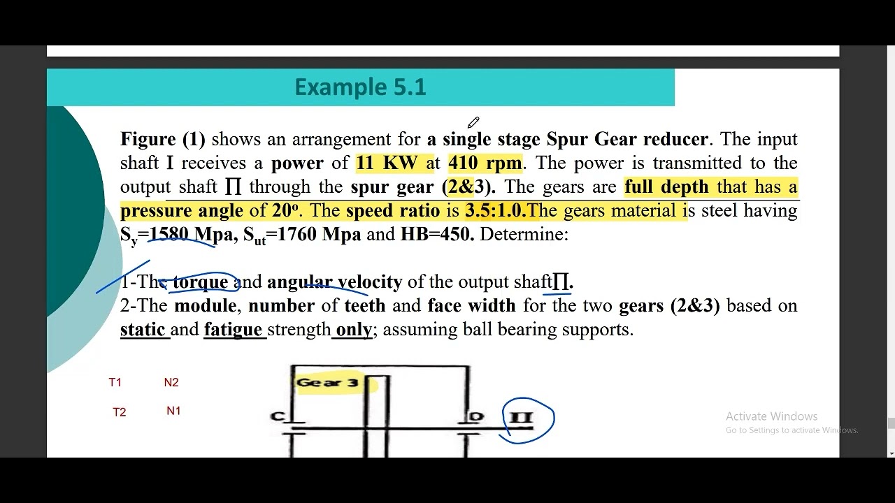 spur gear - YouTube