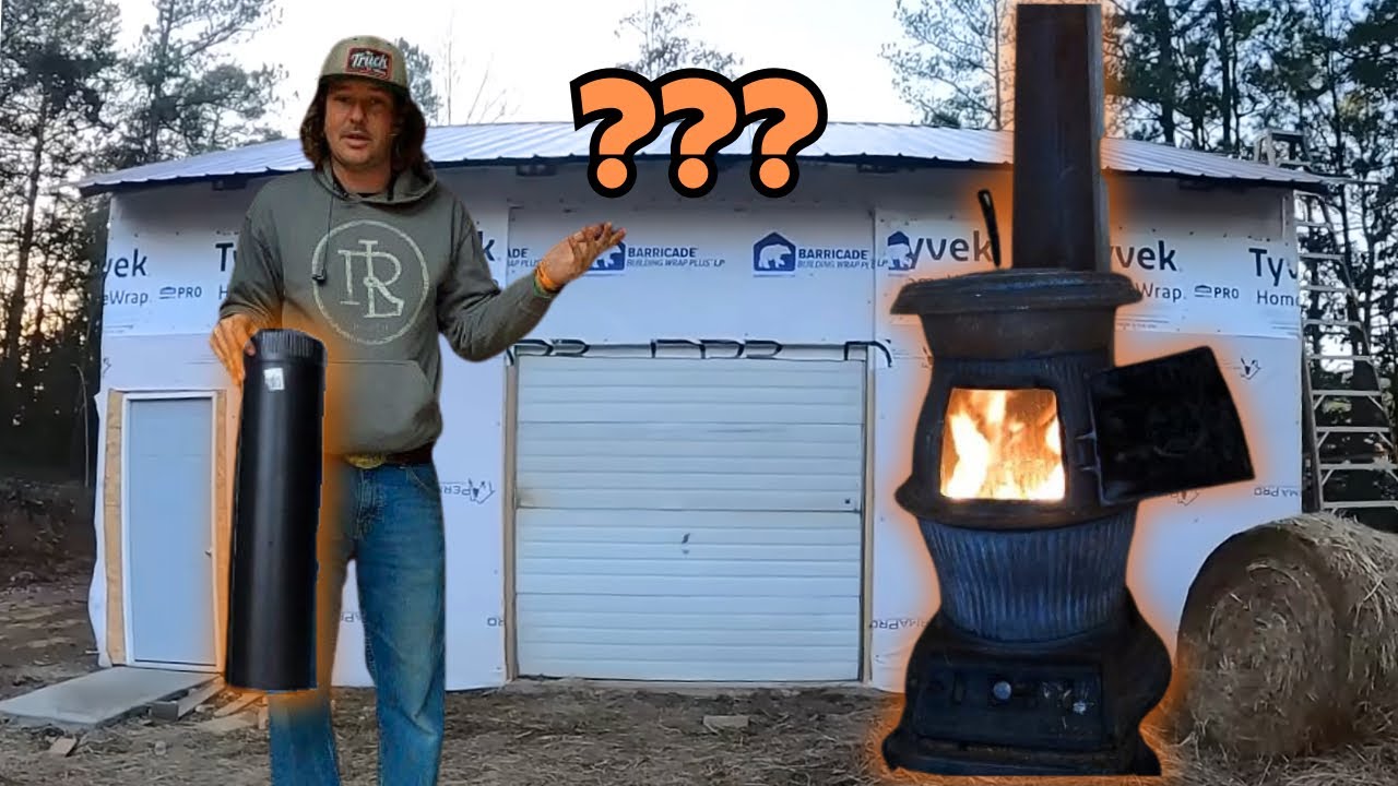 Can I install a woodstove in my new shop? (Shop Build) - YouTube