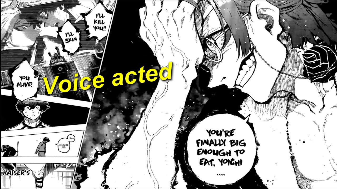 Voice Acting Blue Lock Chapter 207 Two Pairs - YouTube