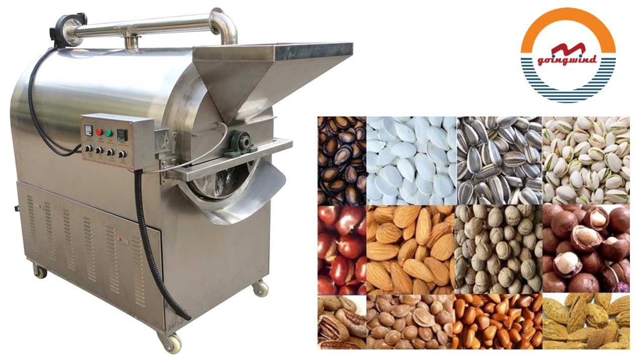 Automatic sunflower seed roasting machine industrial seeds electric gas ...