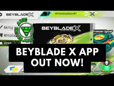 BEYBLADE X APP REVIEW & TUTORIAL - YouTube