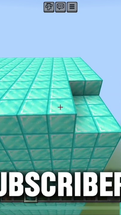 Day 20 of adding one diamond block per subscriber in Minecraft until we hit 100k subs #minecraft ...