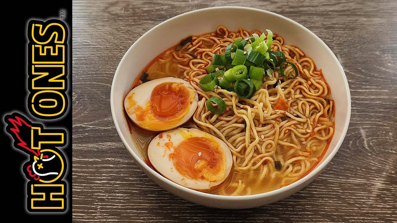 A-Sha Hot Ones Smoky Chili Ramen Noodle Soup – USA — Instant Noodle ...