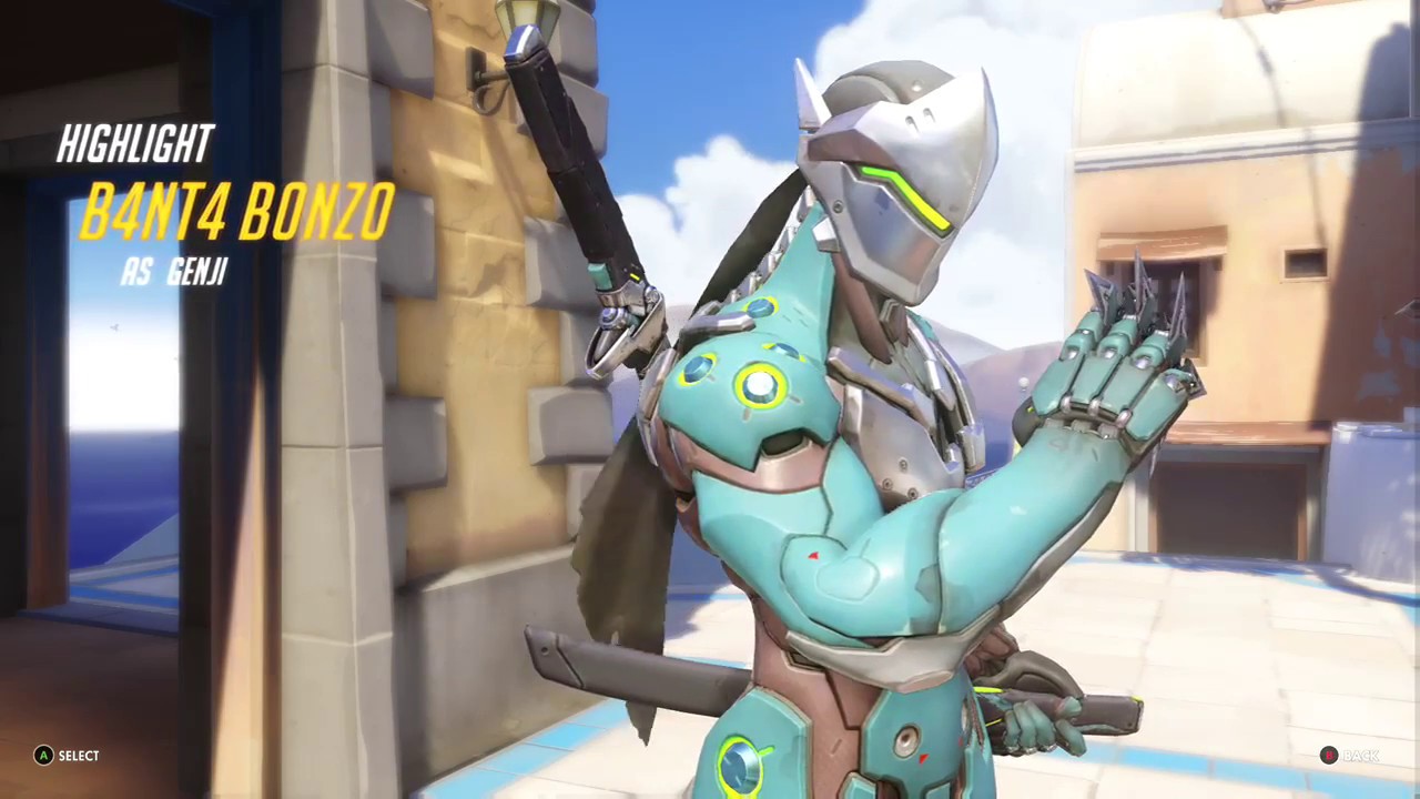 Overwatch Origins Edition: Genji highlight - YouTube