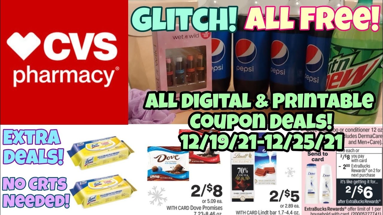 CVS Extra Deals 12/19/21-12/25/21! Freebies! All Digital & Printable ...