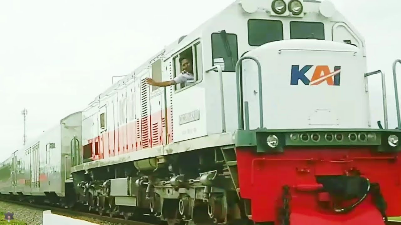 🔴 UNIQUE MACHINIST GREAT KAI TRAIN LOCOMOTIVE INDONESIA CC201 KA ...
