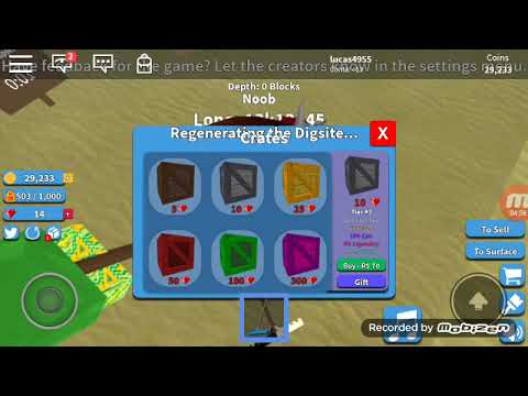 Roblox jogo de cava - YouTube