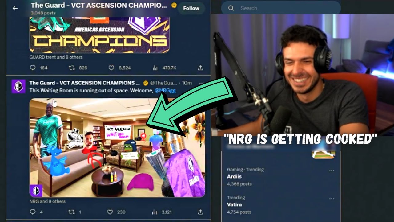 Tarik React To Val Community ROASTING NRG For Losing Vs BiliBili ...
