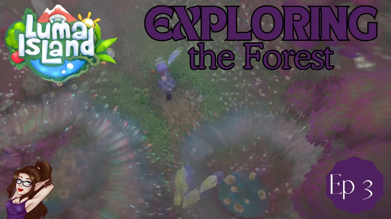 Ep. 3 Luma Island 🌴 Exploring the forest, finding caves & fixing things ...