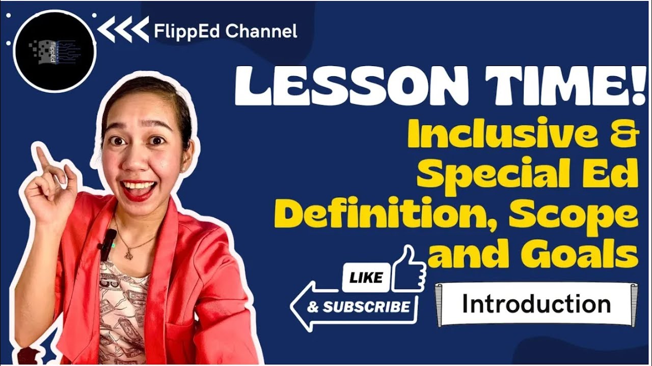 Introduction to Inclusive & Special Education Definition, Scope, and ...