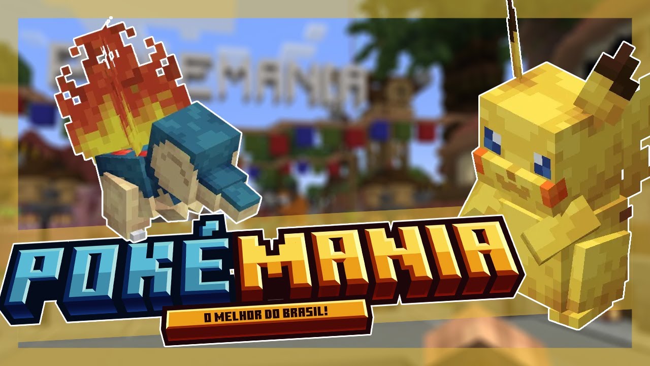 O MELHOR SERVIDOR DE MINECRAFT COBBLEMON - POKE MANIA - YouTube