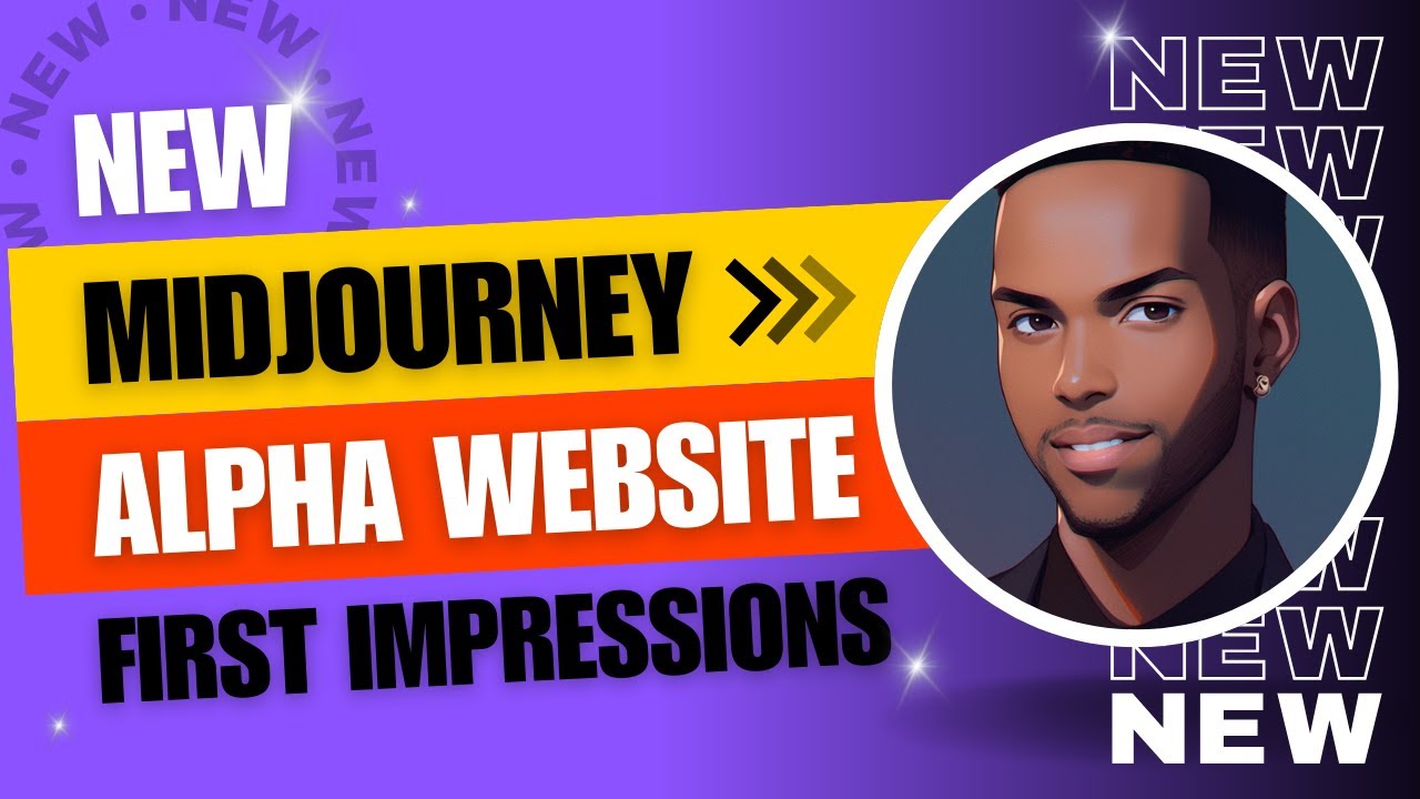 New Midjourney Alpha Website - First Impressions - YouTube