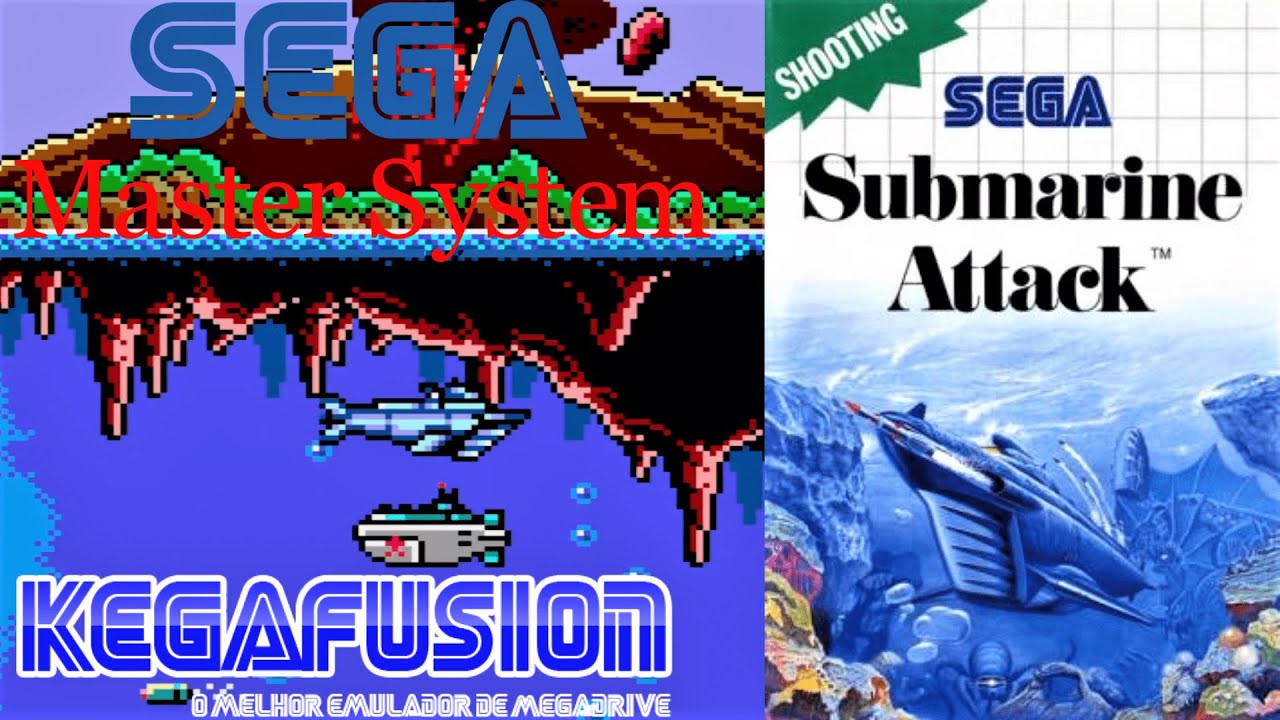 Submarine Attack (1990) SEGA Master System / Mark Ⅲ Gameplat in HD ...