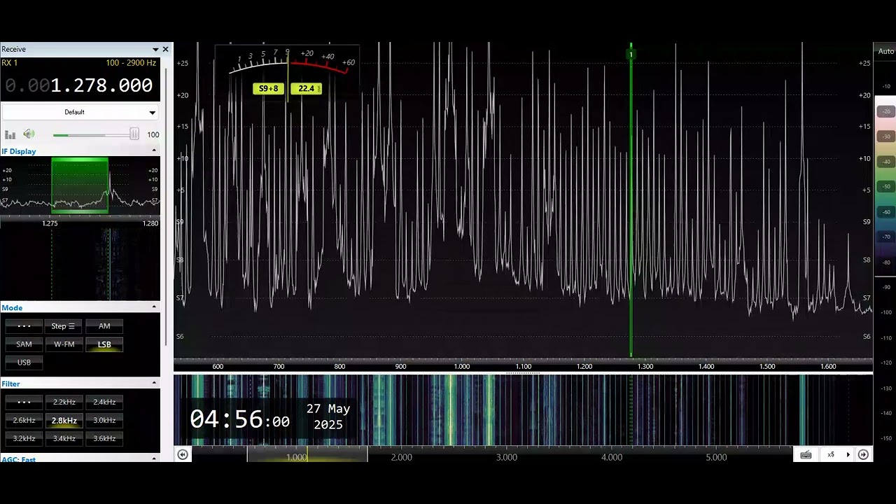 DZRM-Quezon City (Philippines) 1278kHz 5/26/25 20:52~UTC - National ...
