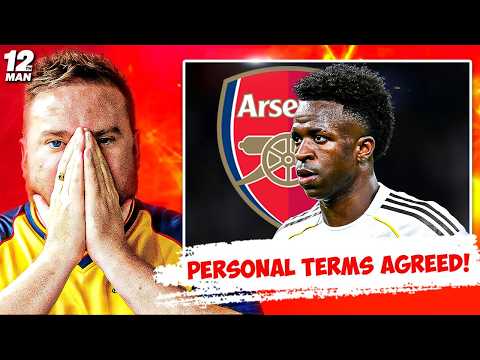 🚨ARSENAL AGREE PERSONAL TERMS WITH VINI JR!🤯