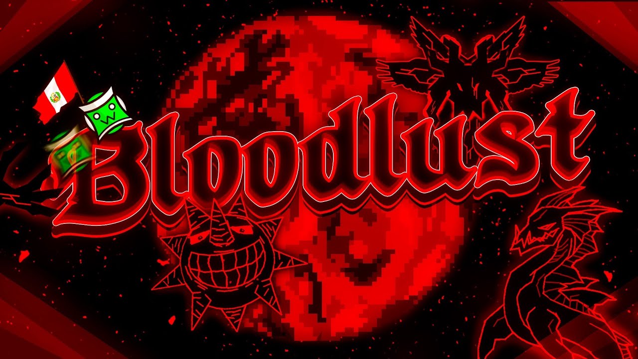 "Bloodlust" 200% (Extreme Demon) by Knobbelboy | Geometry Dash - YouTube