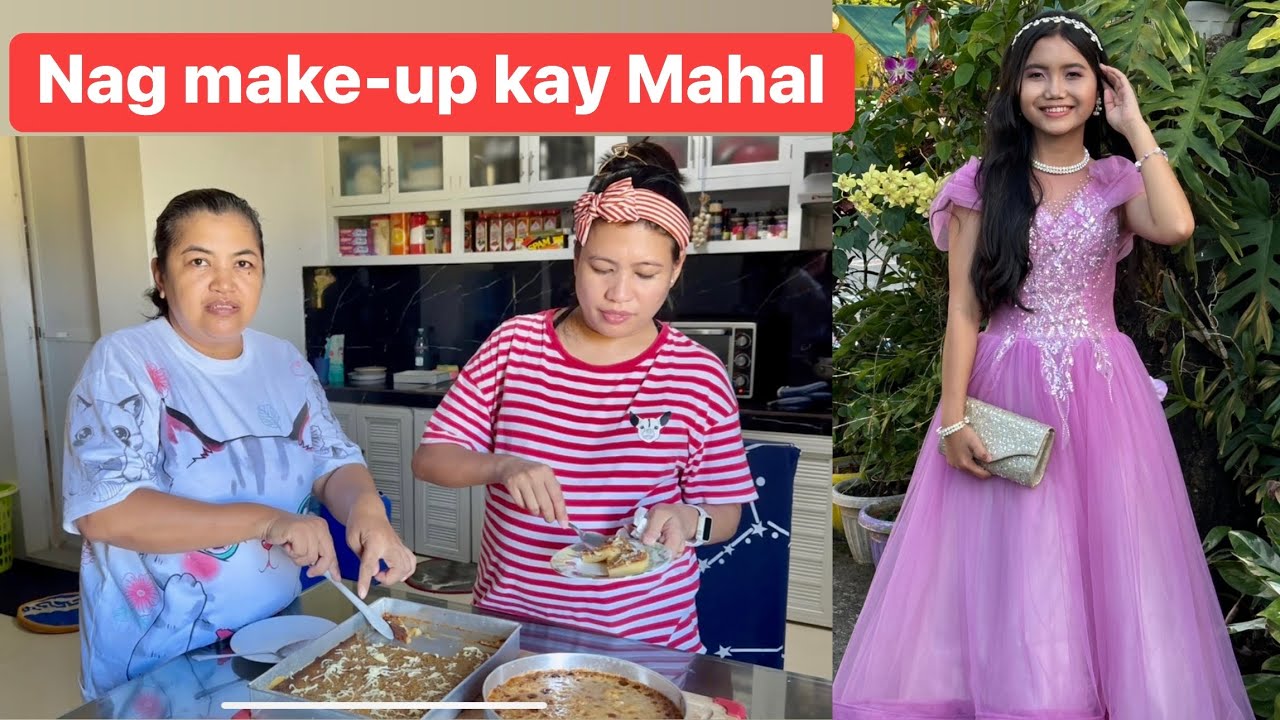 Nag make up ako kay ⁠Mahal para sa kanyang JS Prom | Nakilaba + tumikim ...