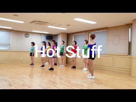 Hot Stuff-Line Dance - YouTube
