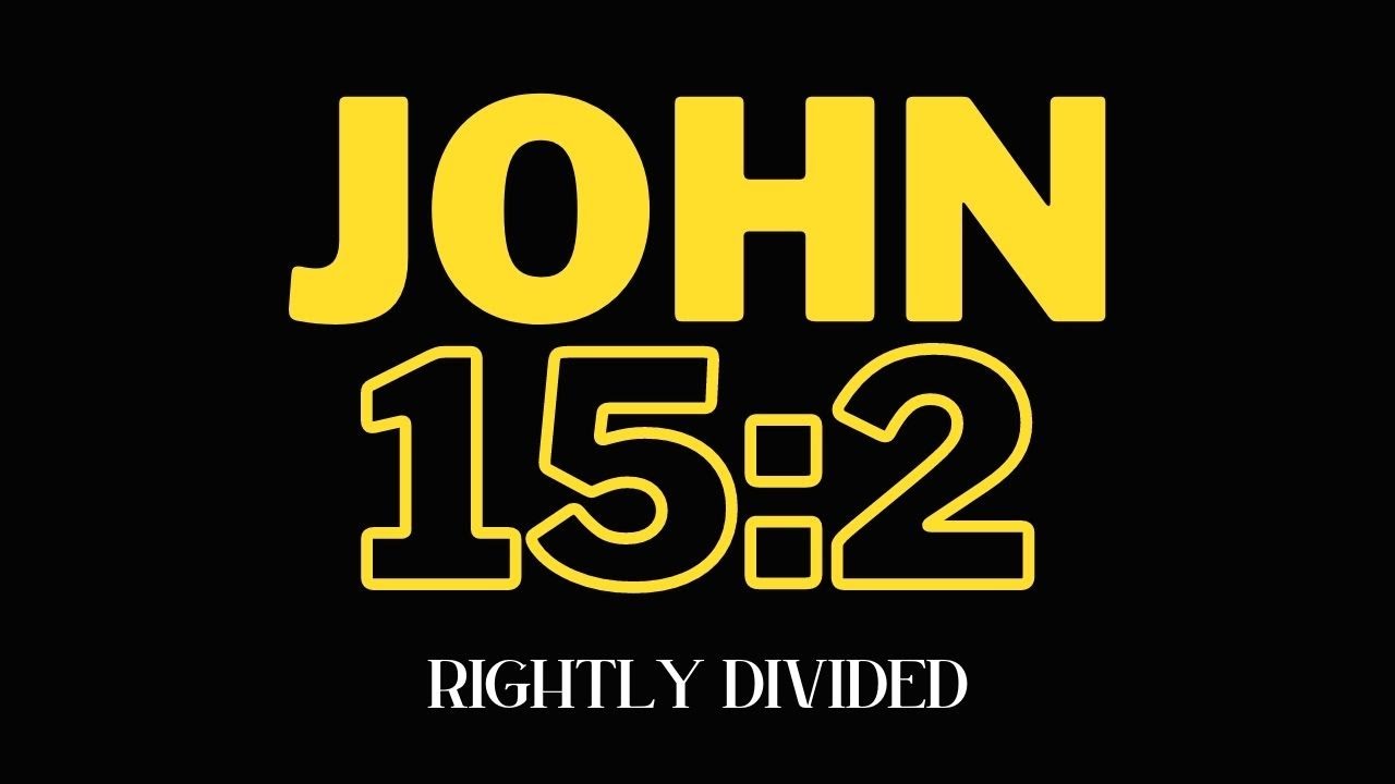 What Does John 15 2 Mean YouTube