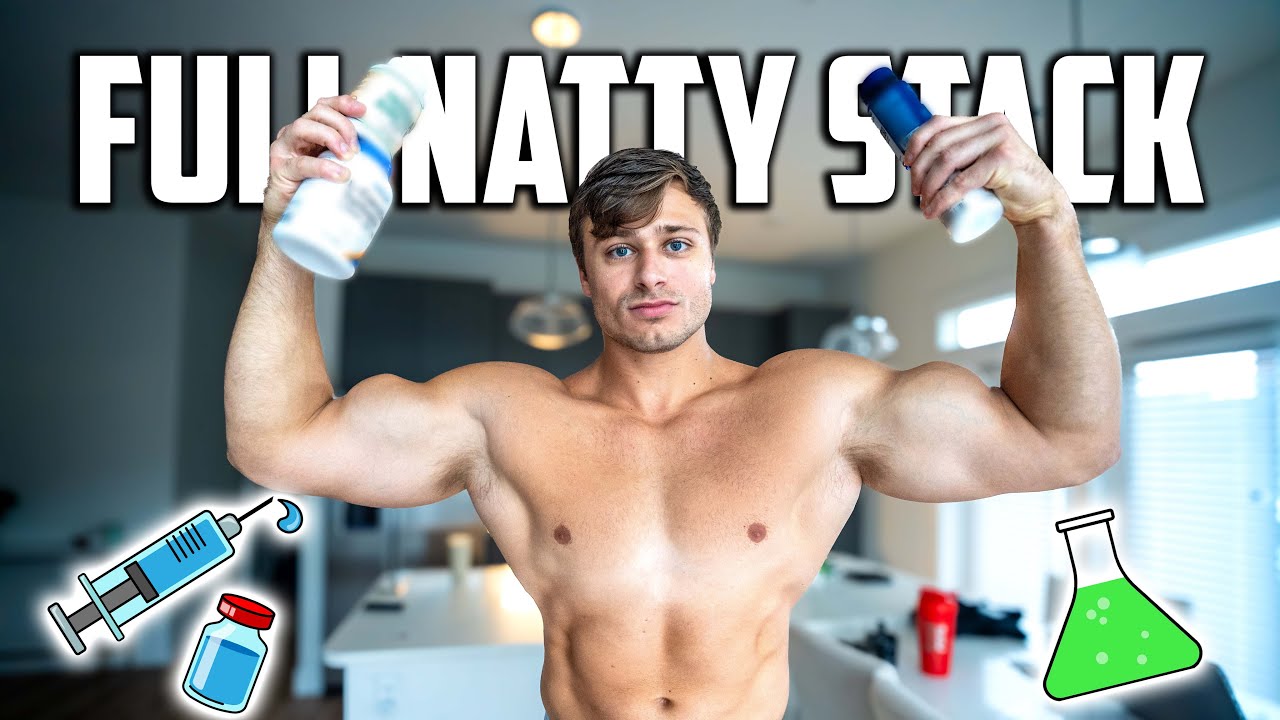 My Full NATTY Stack to Increase TEST and MUSCLE | The Lifetime Natural ...