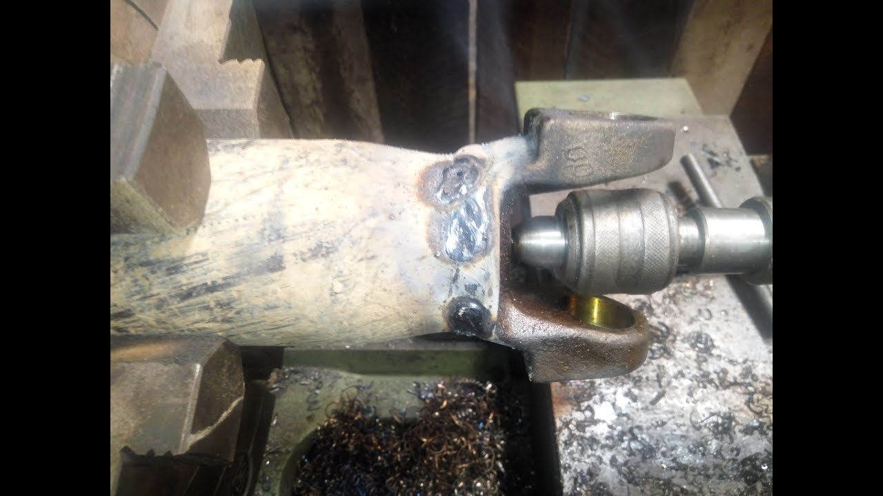 DIY How To Change Car Flange Yoke Propeller Shaft - YouTube