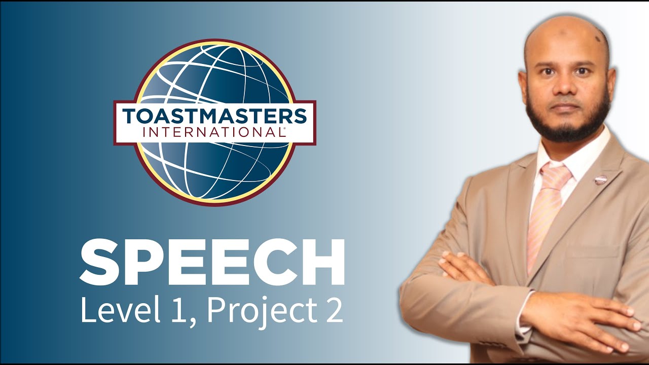 Embracing the Unknown – Level 1, Project 2 Toastmasters Speech by Rifky ...