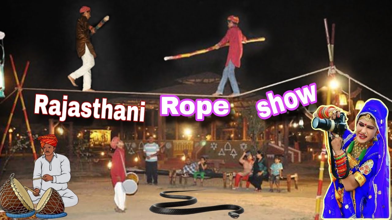 Special stunt show | rope cycle walk - YouTube