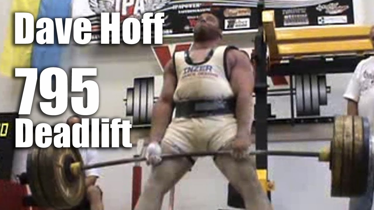 Dave Hoff of Westside Barbell 795 lbs. Deadlift | 2009 IPA Pro-Am World ...