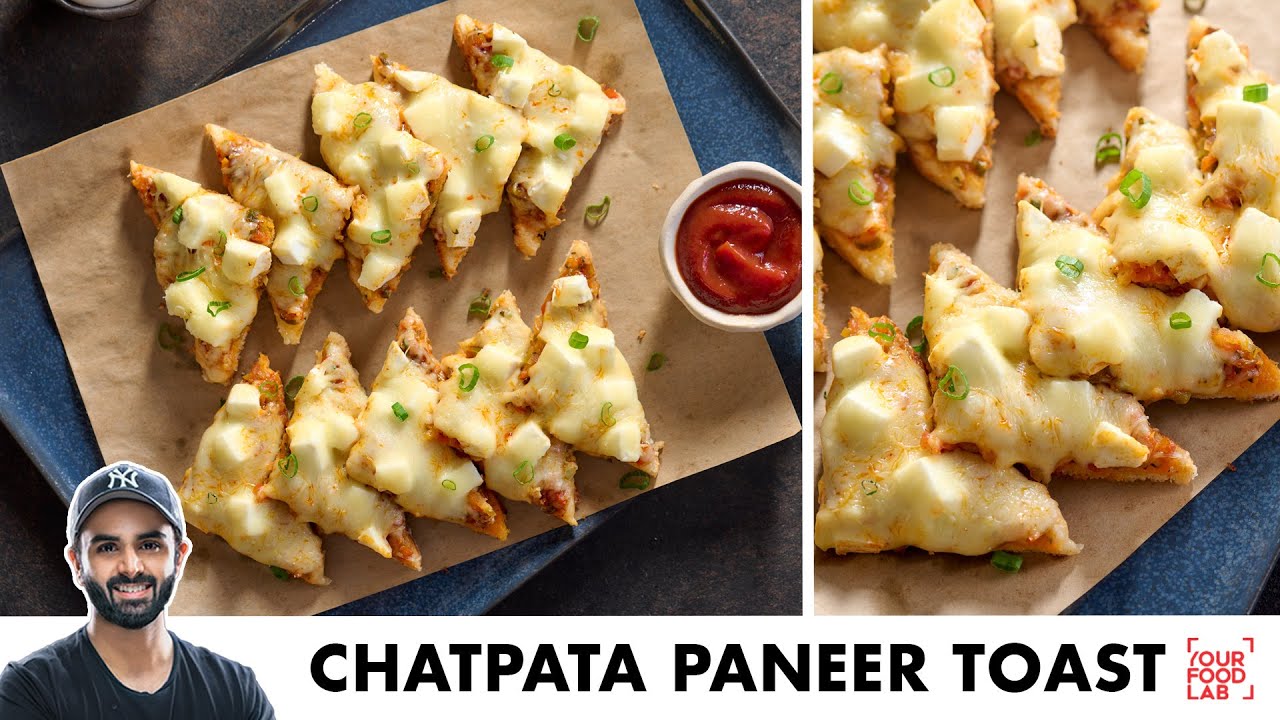 Chatpata Paneer Toast | Quick Snack Recipe | चटपटा पनीर टोस्ट | Chef ...
