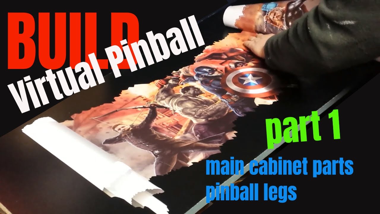 Virtual Pinball Build - the start - part 1- pinball legs and main ...